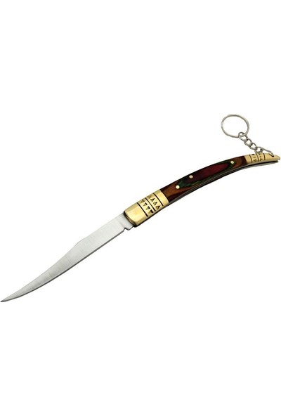 Muhtelif K-18 Kılçık Çakı Büyük 20 cm - Ahşap Saplı, Manuel Muhtelif K-18 Kılçık Çakı Büyük 20 cm - Ahşap Saplı, Manuel