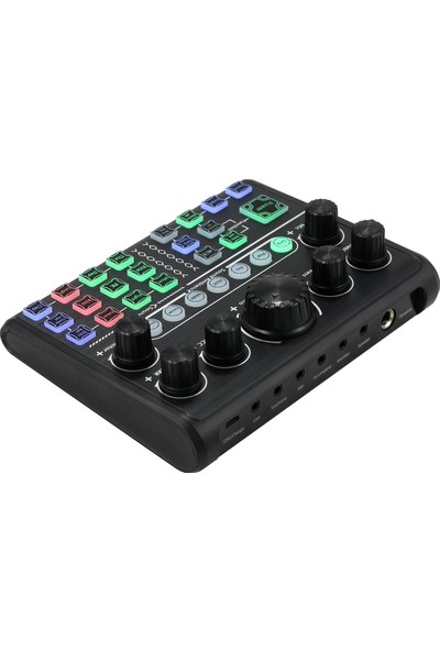 Sprotauto Canlı Ses Kartı Harici Ses Değiştirici Ses Karıştırıcı (Yurt Dışından)