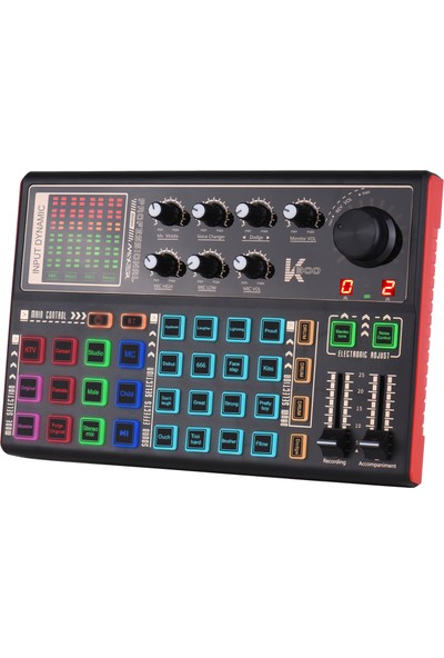 Sprotauto SK300 Canlı Ses Kartı Harici Ses Değiştirici Ses Mikseri (Yurt Dışından)