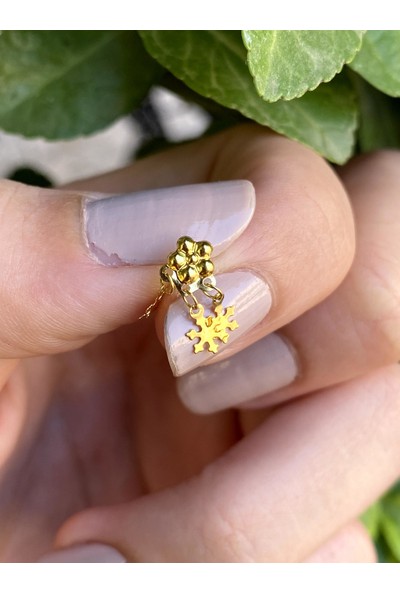 BayarGold 14 Ayar Altın Geçirmeli Hızma