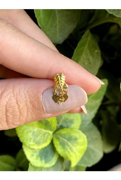 BayarGold 14 Ayar Altın Geçirmeli Hızma