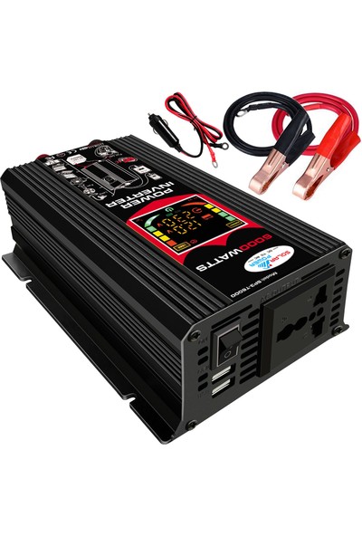 Gahome Modifiye Sinüs Invertör Yüksek Frekans 6000 W Güç Watt (Yurt Dışından) Gahome Modifiye Sinüs Invertör Yüksek Frekans 6000 W Güç Watt (Yurt Dışından)