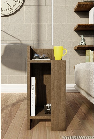 Ünüvar Konsept Başucu Komodin Beyaz