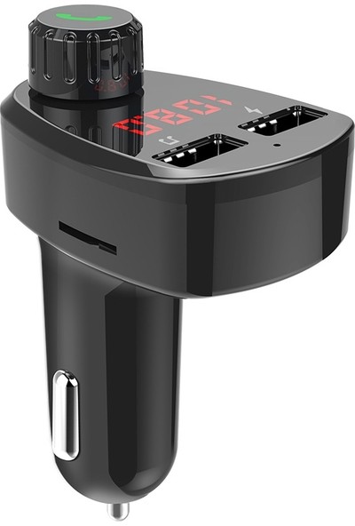 ZSZH G13 Araba Mp3 Çalar Bluetooth Fm Verici Araç Kiti Çift USB Hızlı Şarj-Siyah (Yurt Dışından) ZSZH G13 Araba Mp3 Çalar Bluetooth Fm Verici Araç Kiti Çift USB Hızlı Şarj-Siyah (Yurt Dışından)
