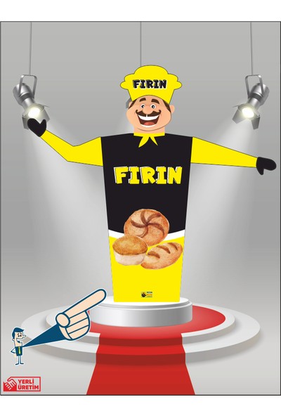 Balon Gel Gel Balon Fırın 3 Metre