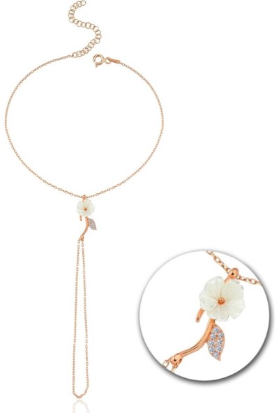 Mia Vento Manolya Çiçeği Tutkusu Rose Renk Gümüş Şahmeran