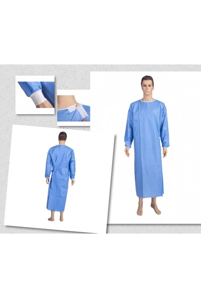 FCR Koruyucu Önlük Ss Kumaş (10 Adet) Tek Kullanımlık