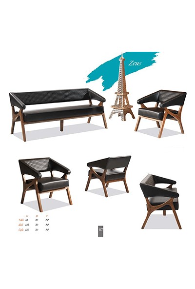 Anılan Sandalye Büro Oturma Grubu