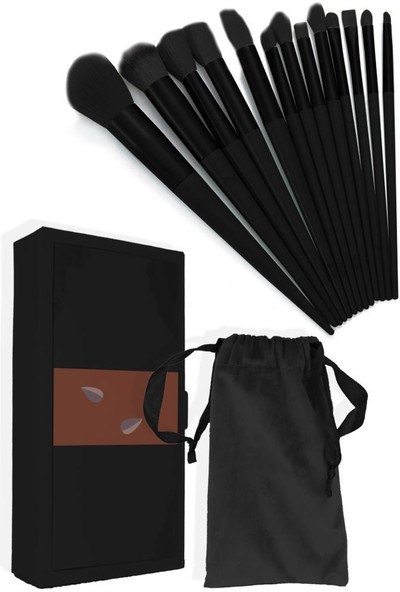 Mujgan Fix Özel Kutulu 13'lü Fırça Seti Siyah Mujgan Fix Özel Kutulu 13'lü Fırça Seti Siyah