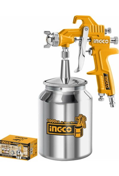 Ingco ASG3105 Boya Tabancası 1000CC 1,8mm Ingco ASG3105 Boya Tabancası 1000CC 1,8mm
