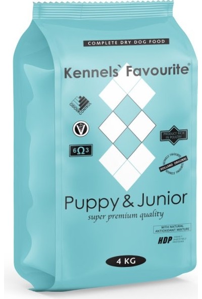 Kennels’ Favourite Puppy & Junior Yavru Köpek Maması 4 kg Kennels’ Favourite Puppy & Junior Yavru Köpek Maması 4 kg
