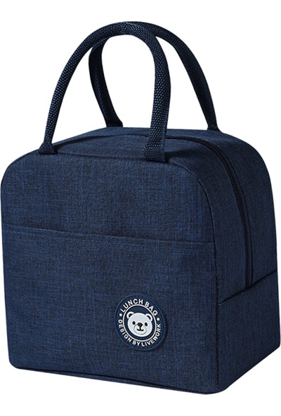 Lunch Bag Termal Yalıtımlı Yemek Çantası - Lacivert (Yurt Dışından) Lunch Bag Termal Yalıtımlı Yemek Çantası - Lacivert (Yurt Dışından)