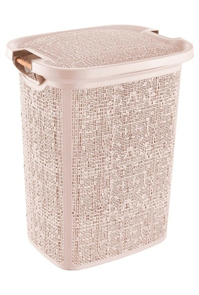 Tuffex Kirli Çamaşır Sepeti Ahşap Kulplu Woow 60 Lt Tuffex Kirli Çamaşır Sepeti Ahşap Kulplu Woow 60 Lt