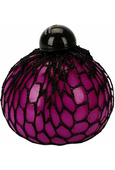 Pop Şeker Fışkıran Top Smoosh Mesh Fışkıran Stres Topu Mor