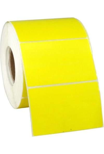 Elit Rulo Elit Barkod Etiketi 30X50 Termal Sarı 1000 Li Elit Rulo Elit Barkod Etiketi 30X50 Termal Sarı 1000 Li