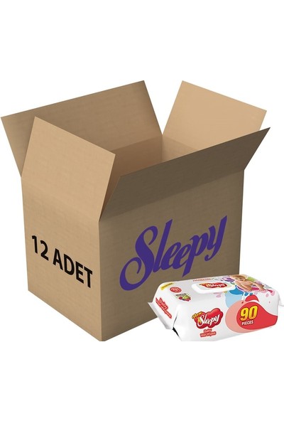 Sleepy Islak Havlu 90'lı X12