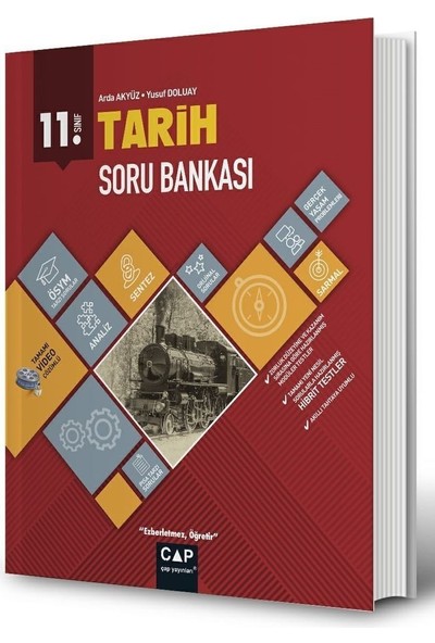 Çap Yayınları 11. Sınıf Anadolu Lisesi Tarih Soru Bankası 2022 Çap Yayınları 11. Sınıf Anadolu Lisesi Tarih Soru Bankası 2022