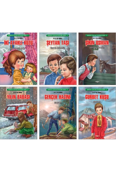 Akçağ Yayınları Güncel Çocuk Öyküleri Dizisi Takım 6 Kitap-Üzeyir Gündüz Sırrı