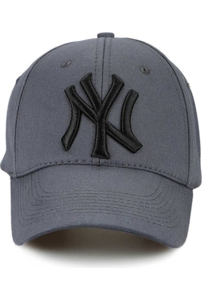 Megalaksi Ny New York Şapka Unisex Füme Şapka