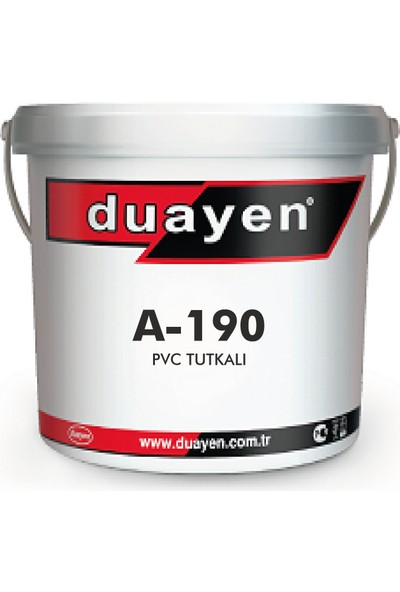 Duayen Pvc Tutkalı Yapıştırıcısı 20 kg Duayen Pvc Tutkalı Yapıştırıcısı 20 kg