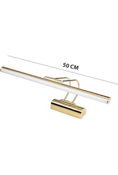 Molled Gold 50 cm Aplik Ayna Üstü ve Tablo Aydınlatması Molled Gold 50 cm Aplik Ayna Üstü ve Tablo Aydınlatması