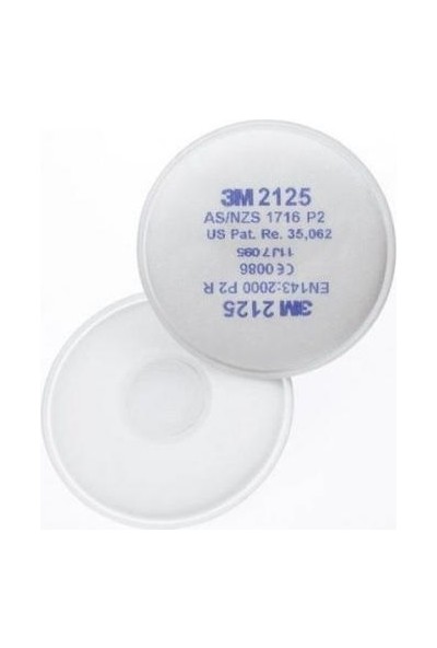 3m 2125 P2 Toz Sis Duman Filtresi 3m 2125 P2 Toz Sis Duman Filtresi