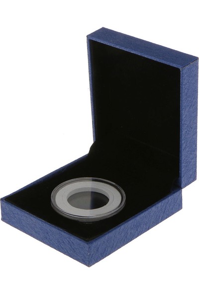 Blesiya 38 mm Para Koleksiyonu Için Kağıt Ekran Kutusunda Yuvarlak Para Kapsülleri (Yurt Dışından)
