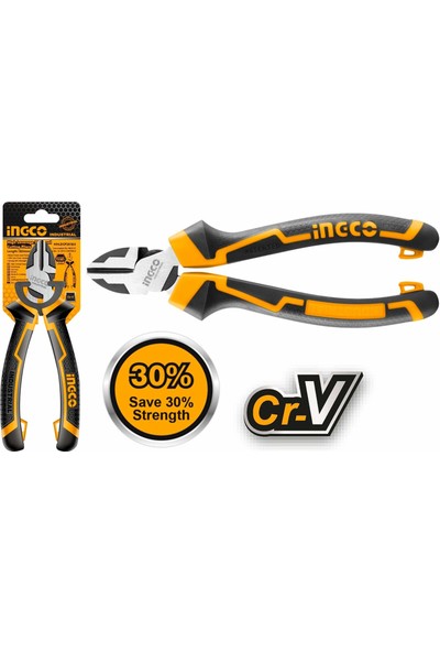 Ingco HHLDCP28160 160MM Yüksek Kaldıraç Güçlü Yan Keski Cr-V