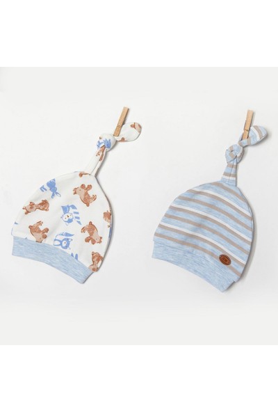 Andywawa Bear & Friends 2'li Bebek Şapka AC22326 Andywawa Bear & Friends 2'li Bebek Şapka AC22326