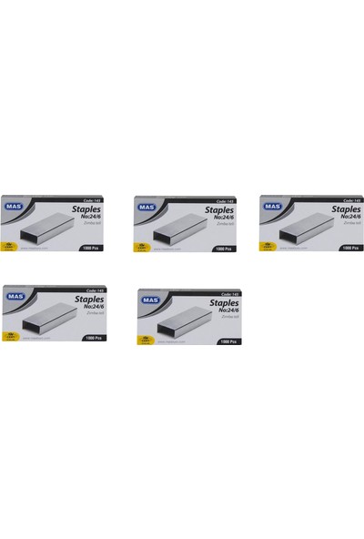 Masis Mas 145 Zımba Teli No:24/6 5'li Masis Mas 145 Zımba Teli No:24/6 5'li