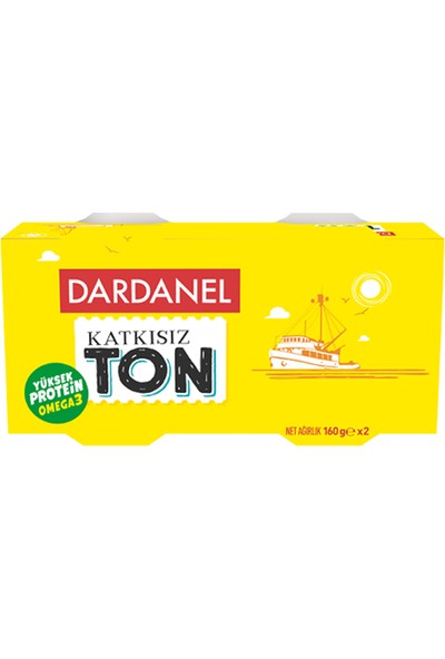 Dardanel Ekonomik Ton Balığı 160 gr X2