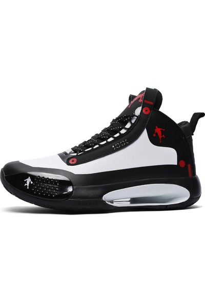 Sıtong Siyah Beyaz Yüksek Elastik Basketbol Ayakkabı (Yurt Dışından) Sıtong Siyah Beyaz Yüksek Elastik Basketbol Ayakkabı (Yurt Dışından)