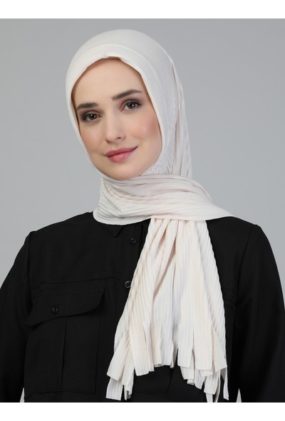 Mervin Şal Piliseli Pratik Şal - Bej - Mervin Şal