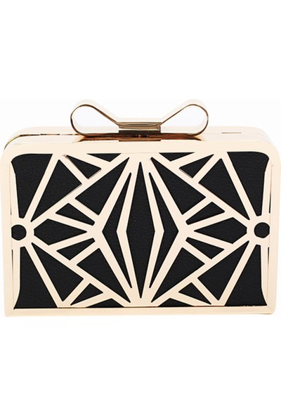 Homemiyn Kadın Hollow Mesh Çift Zincirli Çanta (Yurt Dışından) Homemiyn Kadın Hollow Mesh Çift Zincirli Çanta (Yurt Dışından)