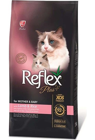 Refle x Plus Mother & Baby Kuzulu Yavru Kedi Maması 1.5 kg Refle x Plus Mother & Baby Kuzulu Yavru Kedi Maması 1.5 kg