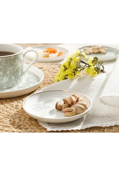 English Home Chervil New Bone Çerezlik 10 cm. Beyaz - Yeşil English Home Chervil New Bone Çerezlik 10 cm. Beyaz - Yeşil