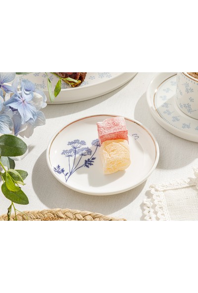 English Home Chervil New Bone Çerezlik 10 cm. Lacivert - Beyaz English Home Chervil New Bone Çerezlik 10 cm. Lacivert - Beyaz