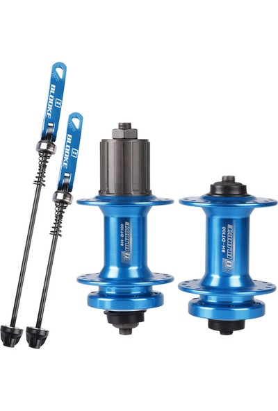 Homyl Mtb Disk Fren Hub Set Hızlı Yayın 32 Delik Mavi Set (Yurt Dışından)