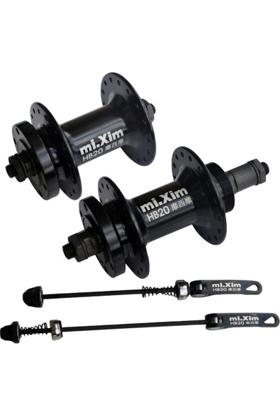 Homyl Bisiklet Disk Fren Hubs Ön Arka Rulmanlar Hub Seti W / Lever 32 H Dişli Hub'lar (Yurt Dışından)