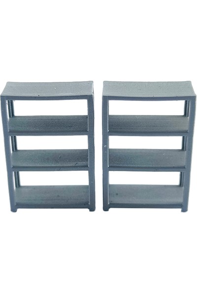 Lovoski 1/64 Ölçekli Araba Tamir Atölyesi Düzeni Diorama Model Oyuncak 4 Tier Raf (Yurt Dışından)