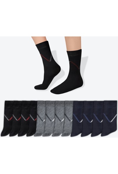 Cubbux Erkek 12 Çift Çorap