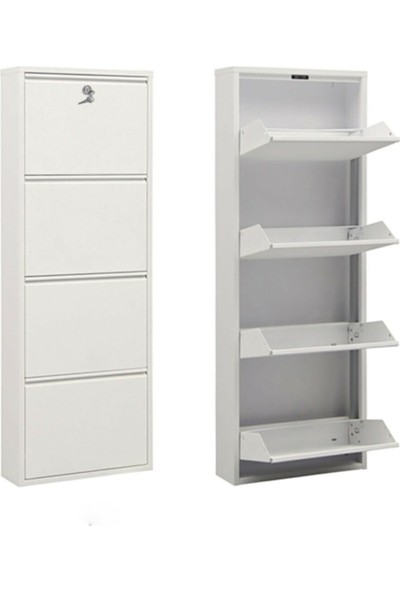 Imalatcım 4lü Metal Ayakkabılık