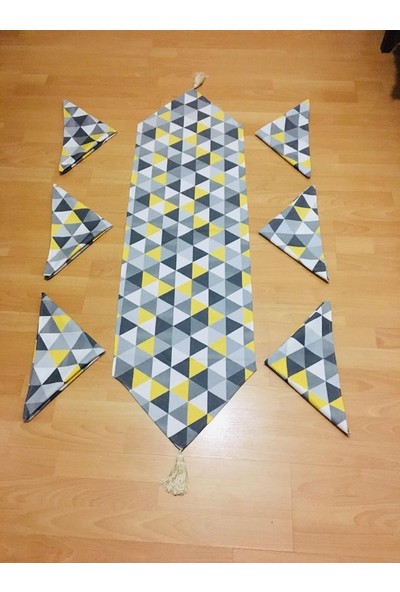 Sıla Fashion Runner ve Servis Peçete 6'lı