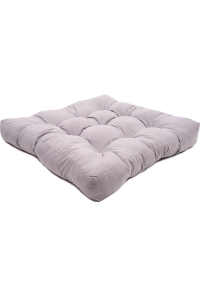 Rocher Maison Lüks Sandalye Minderi Gri 45x45 cm Rocher Maison Lüks Sandalye Minderi Gri 45x45 cm