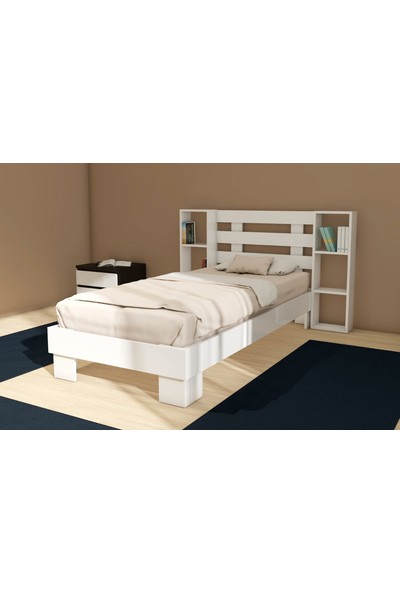 Nevramo 90X190 Yatağa Uyumlu Karyola-Lilyum 11 Nevramo 90X190 Yatağa Uyumlu Karyola-Lilyum 11