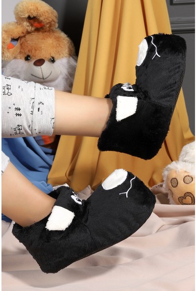 Woggo 1612 Hayvan Figürlü Kadın Ev Içi Panduf