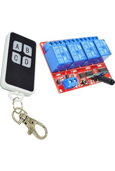Flameer Kablosuz Rf Uzaktan Kumanda Röle Anahtarı (Yurt Dışından)