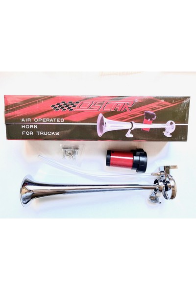 Oscar Marine Korna Kompresörlü Havalı Korna 12V Oscar Marine Korna Kompresörlü Havalı Korna 12V