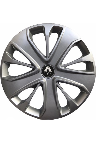 HMNL  renault Clio 4 15'' Inç Gri 4lü Set Jant Kapağı