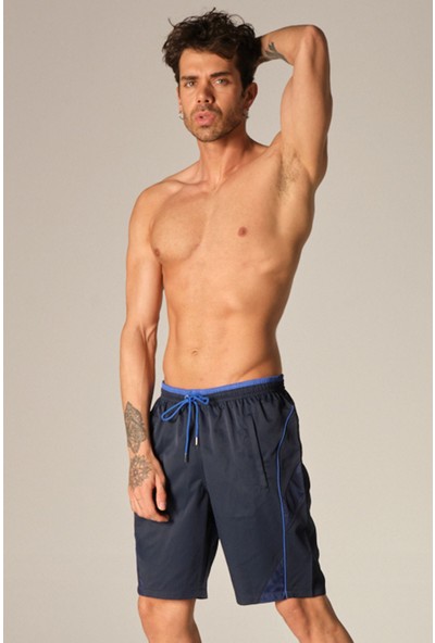 C&city K-151 Erkek Deniz Şort Lacivert